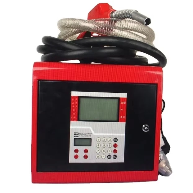 Cube Micro Mini Fuel Dispenser With Digital Keypad Mechanical Flowmeter ...