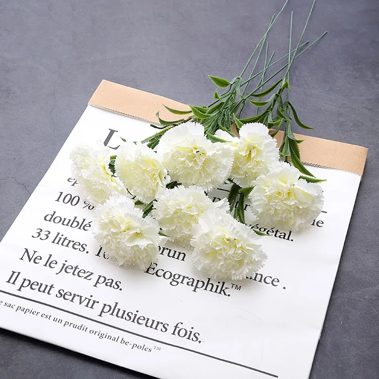 Artificial Flowers Carnation - Besten Flowery Silk Carnations