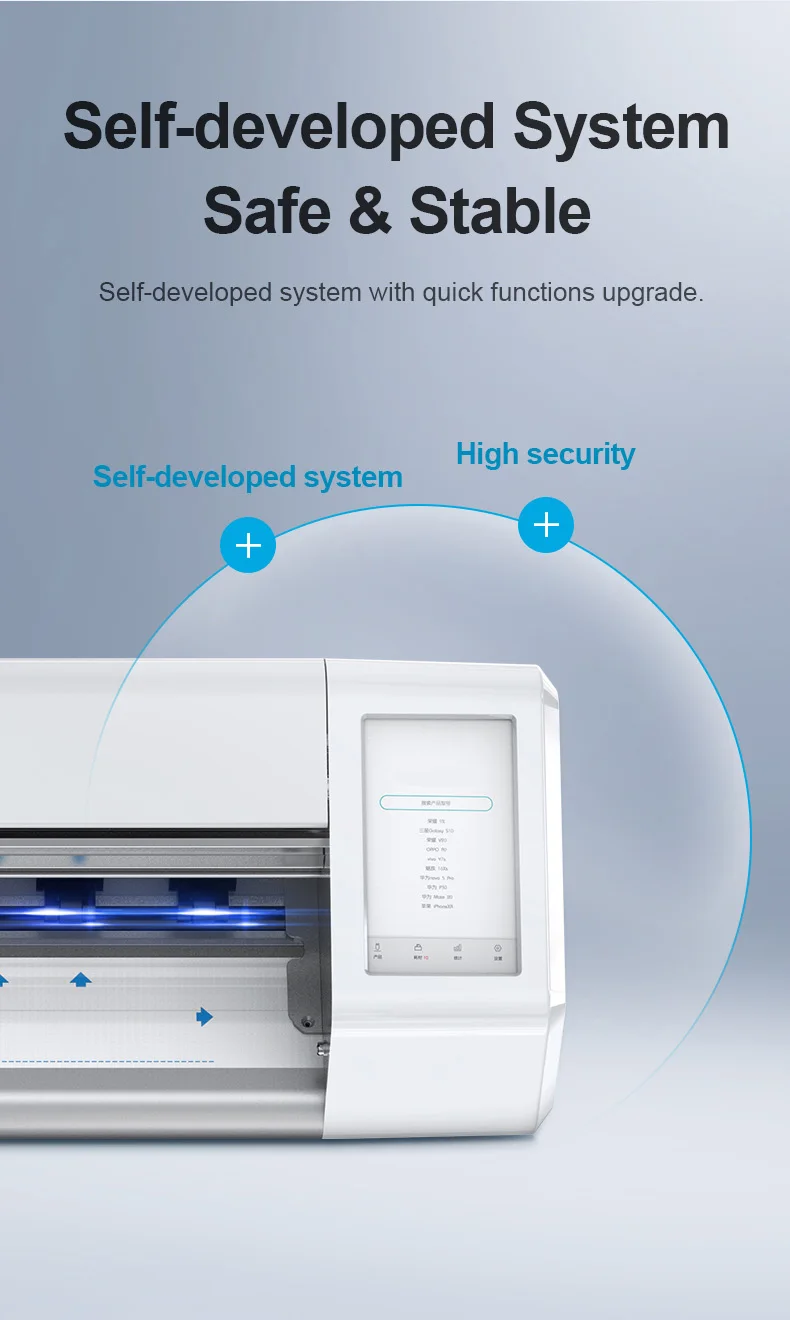 Rock Space Phone Skin Printer - Customizable Screen Protectors