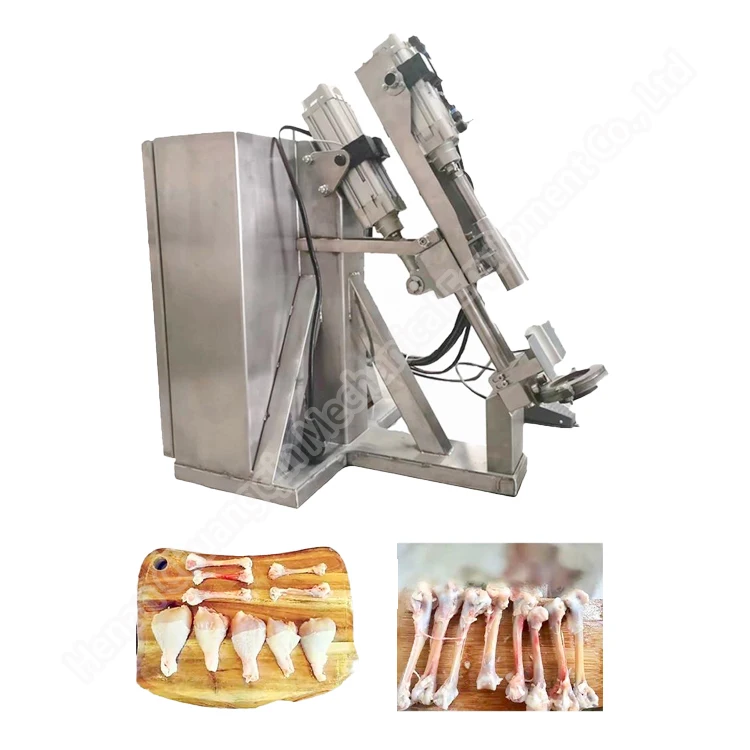 Fresh Chicken Thigh Leg Bone Separator Machine Automatic Chicken Deboner Machine Low Temperature ...