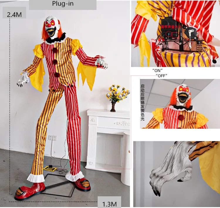 Halloween Haunted House Props - Realistic Animated Fences