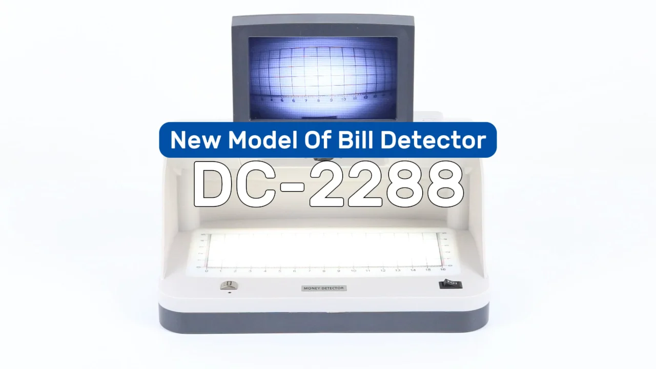 Dc-2288 Counterfeit Bill Detectors Infrared Counterfeit Money Checker ...