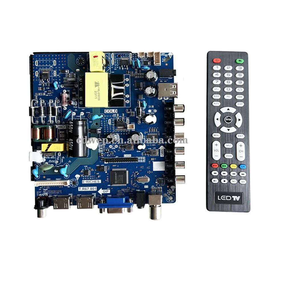 42inches Universal Led Tv Mainboard T.r67.801 Led Tv Mother Board 33 ...