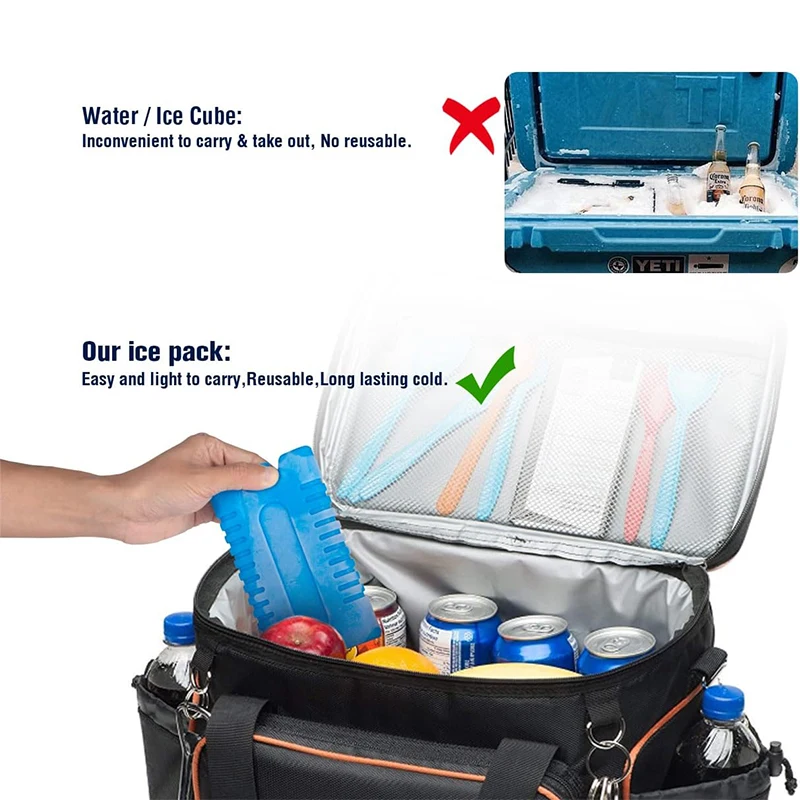 Portable Ice Bricks - Perfect for Outdoor Cooling Needs