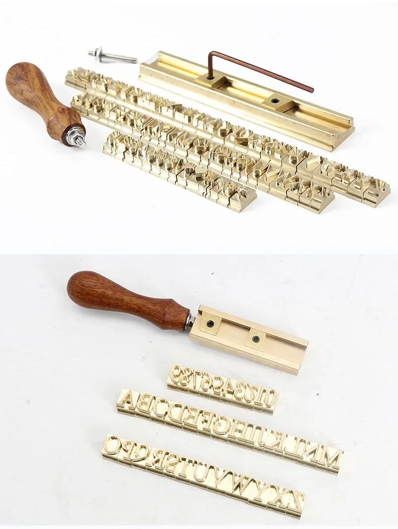 Custom Diy Brass Leather Branding Personalized Hot Foil Stamping ...