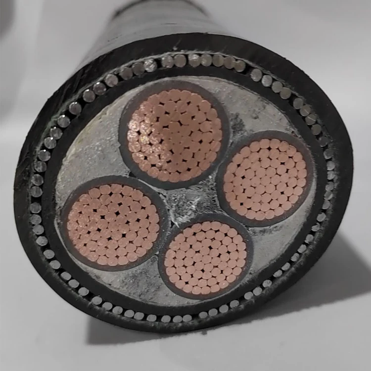 4 Core 16sqmm 50mm 70mm 120mm 150mm 185mm 240mm 300mm Xlpe Copper Swa ...