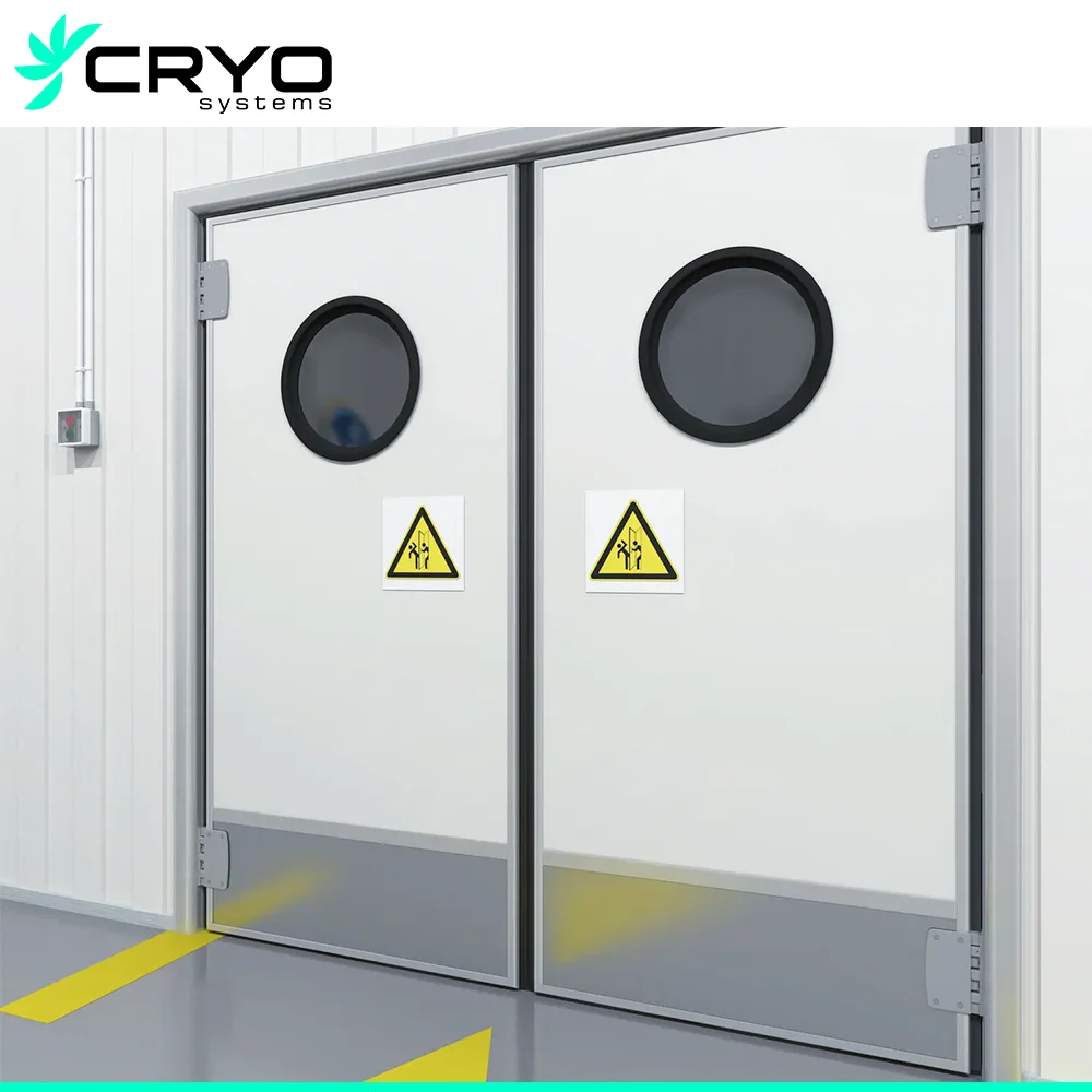 Cold Storage Heavy-Duty Swing Door Easy-to-Clean Cold Storage Door ...