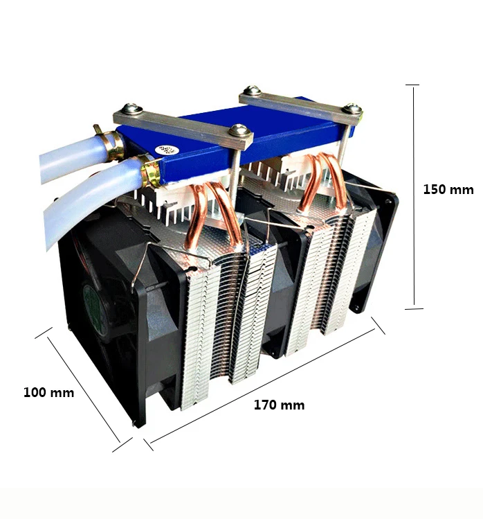 200W Semiconductor Peltier Chiller Module 12v Water Cooling Electronic ...