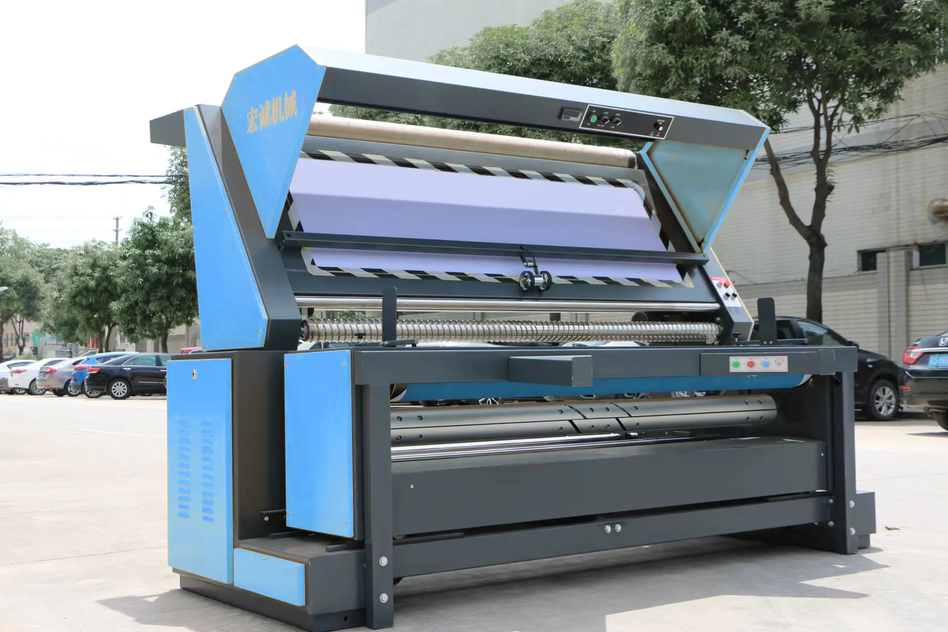 Export Quality Woven Fabric Roll Rewinding Machines Textile Inspection ...