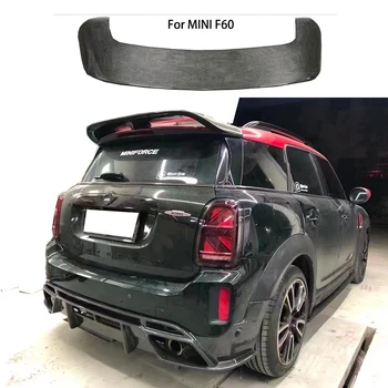 For Mini 21+ F60 Countryman Jcw Ag-lm Real Carbon Fiber Front Lip Side ...