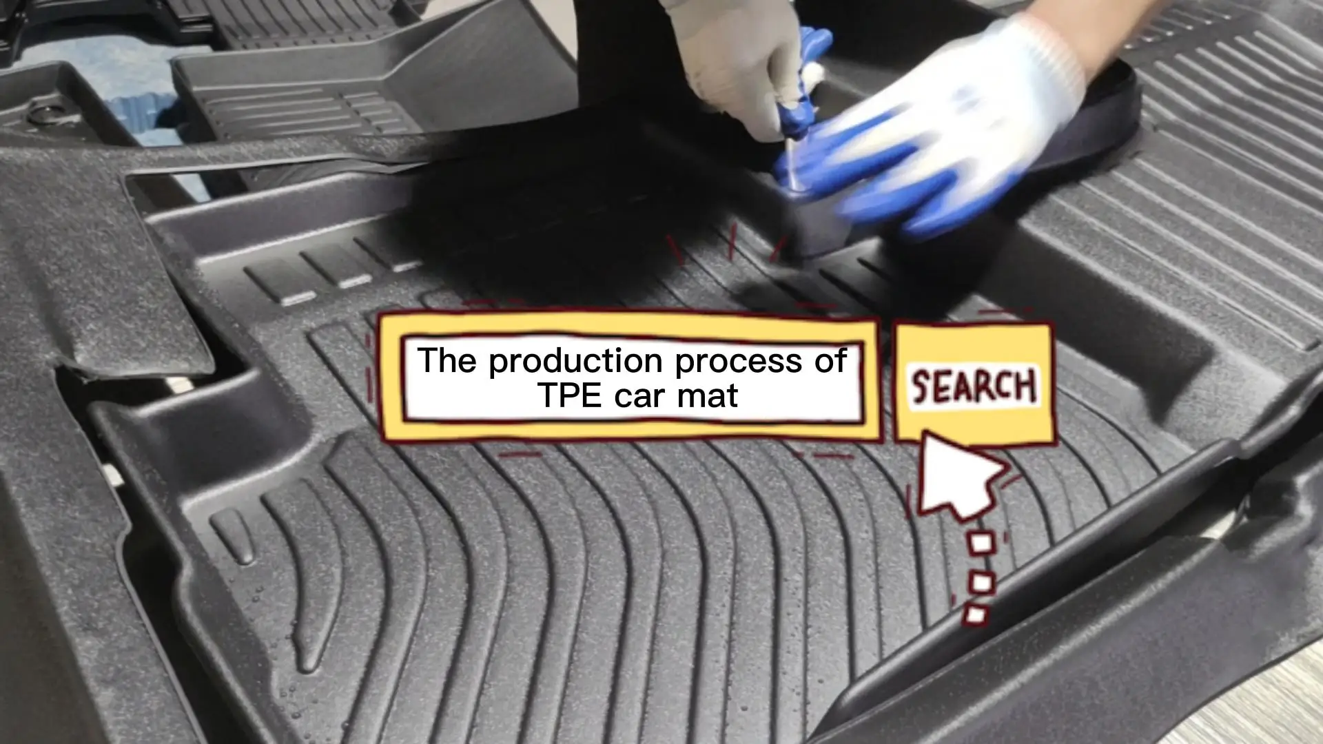 All Weather 3d Tpe Car Floor Mats For Chevrolet Silverado Carpets Cargo ...