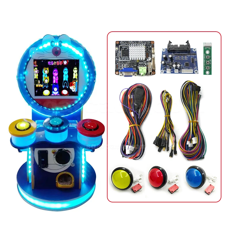 Amusement indoor kids coin operated arcade games music little drummer ...
