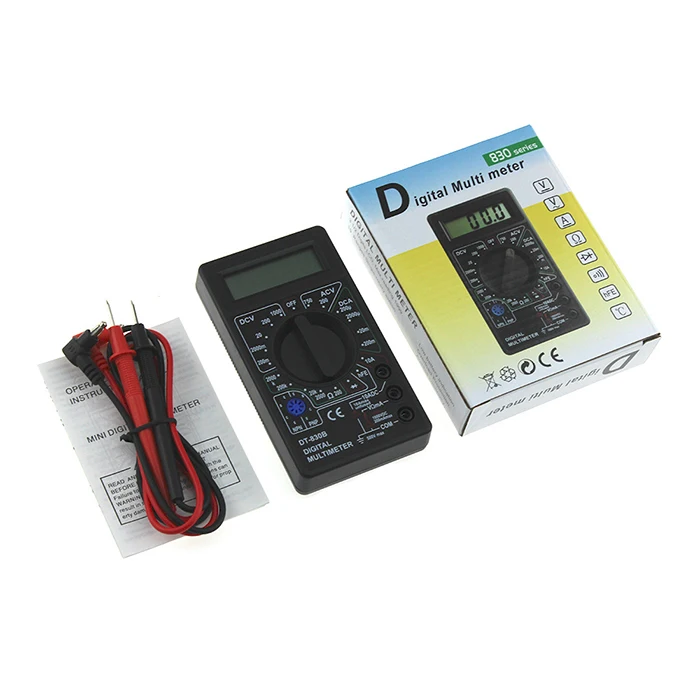 Dt830b Digital Multimeter Mini Multimeter Handheld Ac/dc Multimeter ...