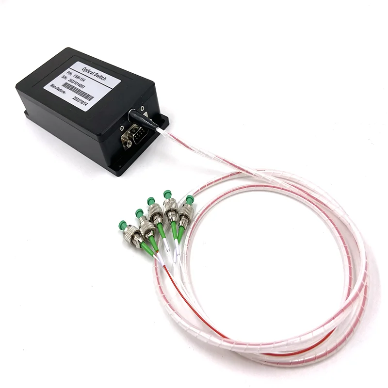 1x4 Mechanical Optical Switch for Multi-Channel Control