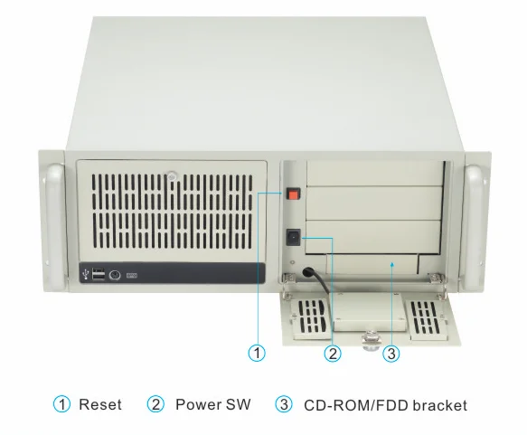 4u Rackmount Desktop Industrial Computer Ipc Server - Buy Industrial Pc ...
