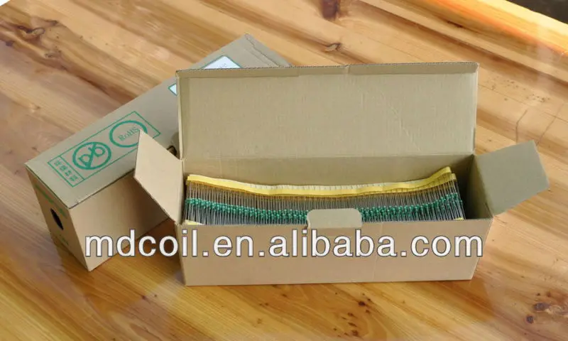 33mh Axial Inductor Color Code Inductor Fixed Inductor - Buy Color ...