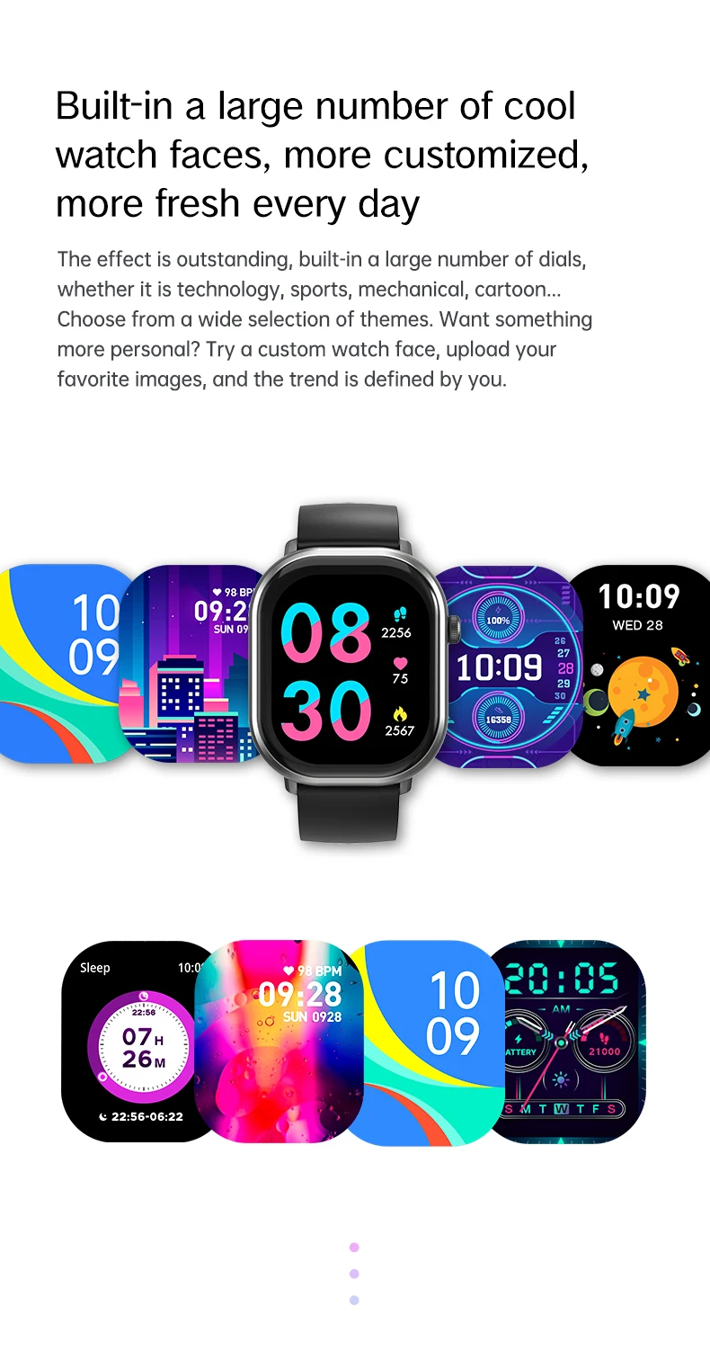 2023 New B05 Full hd 2 Inch Big Screen Fashion Smartwatch Waterproof ...