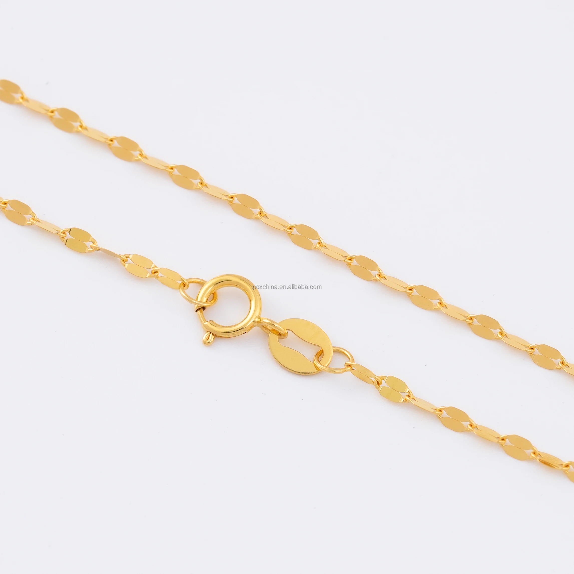 PCX Jewelry Lip Chain - Customized 18K Gold Necklaces