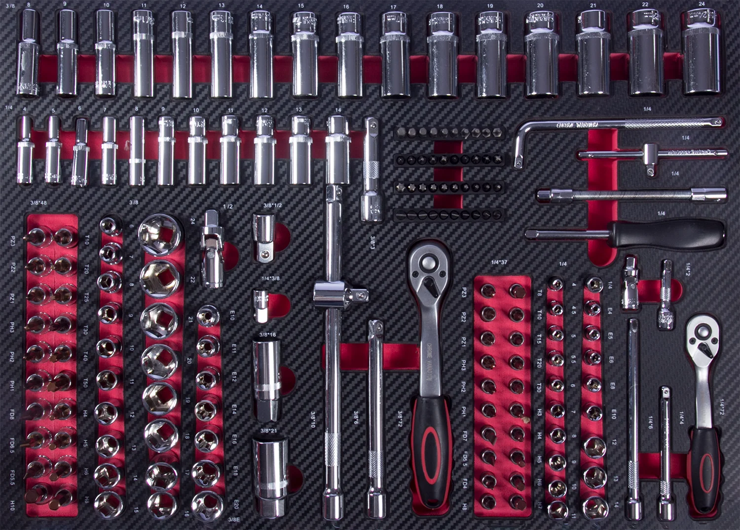 421 Pcs Chrome Vanadium Steel Auto Repair Tool Set - Versatile Mechanic ...