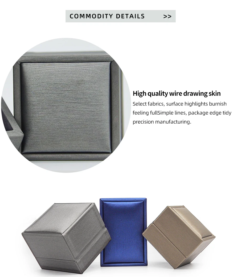 Wholesale Price Double Ring Necklace Jewelry Packaging Box