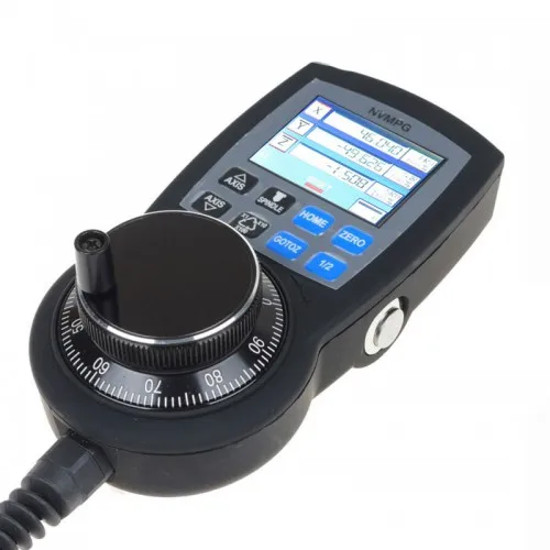 Nvmpg Manual Pulse Generator Digital Display Cnc Handheld Controller 6axis Handwheel Encoder ...