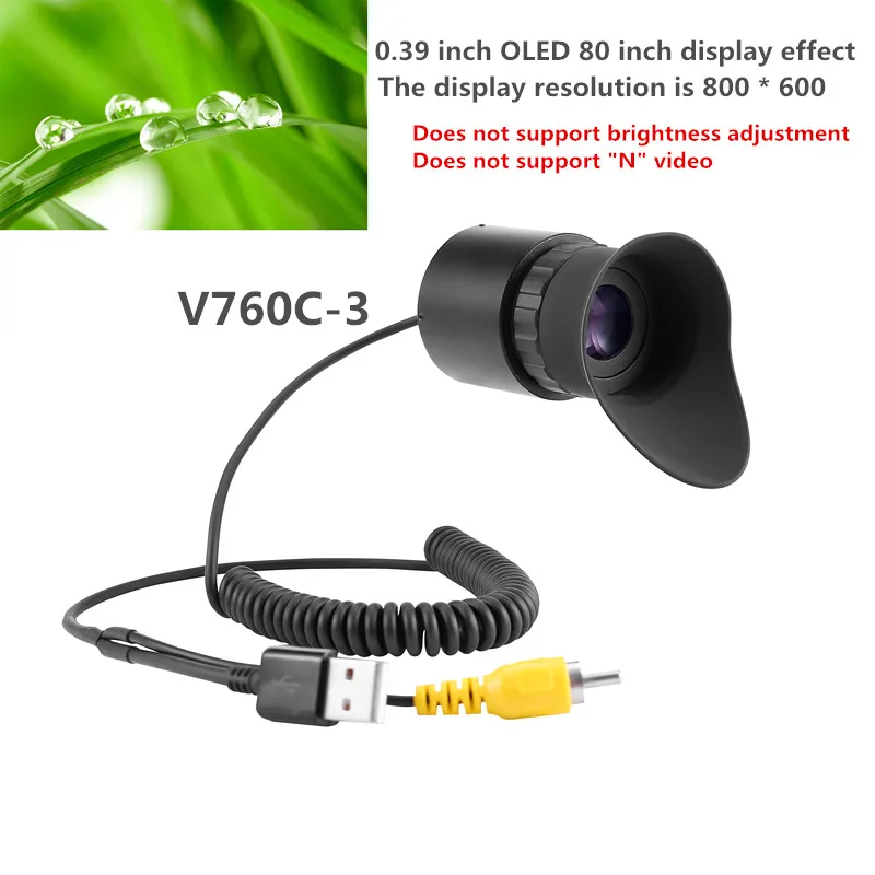 0.39 Inch OLED Virtual Display Viewfinder for 80 Inch Screen, ODM