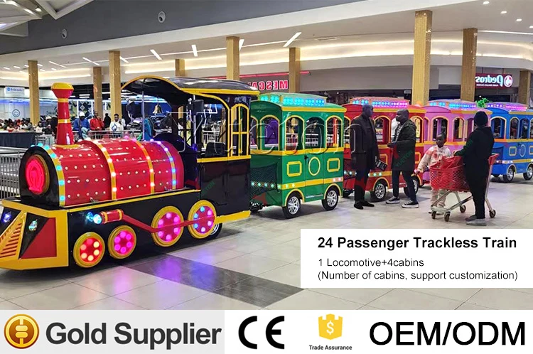 Vintage Road Kids Electric Kiddie Amusement Park Train