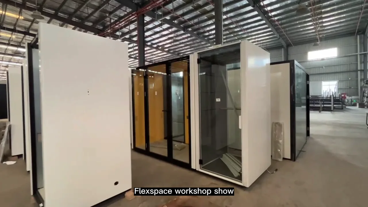 Flexspace Single Seater Office Meeting Booth With Computer Desk For ...