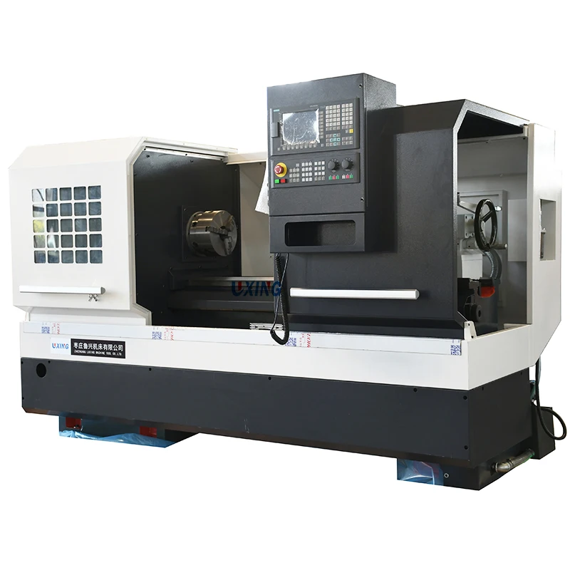 Mesin Bubut CNC Horizontal Presisi Emco Gsk siemens Fanuc Control ...