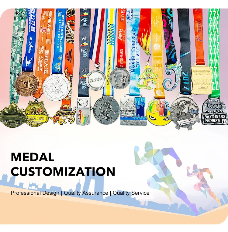 Custom 3d Dual Plating Cutout Shaped For Personalized Medals Zinc Alloy ...