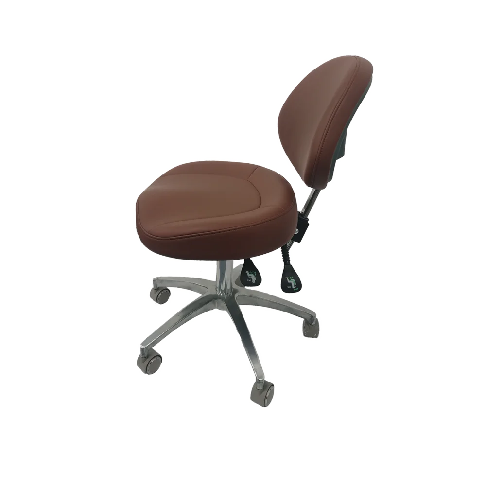 JERRY Luxury Rotary Dental Saddle Bench Chair Dentist Stool Doctor ...