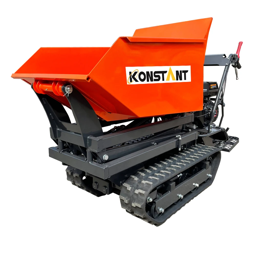 KONSTANT Farm Buggies 4x4 Motorized Wheelbarrow Self-Loading Concrete ...