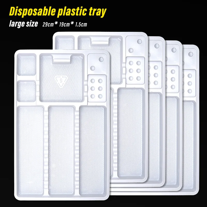 Sj Plastic Disposable Separating Dental Instrument Tray Divided Setup ...