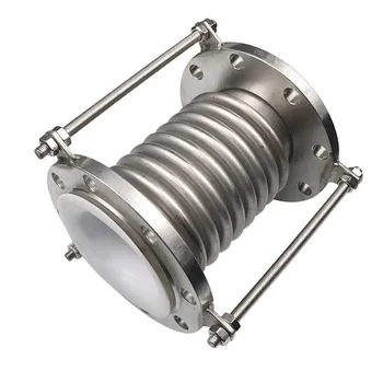 Pipeline Flexible Connector Axial Corrugated Compensator Metal Bellows ...