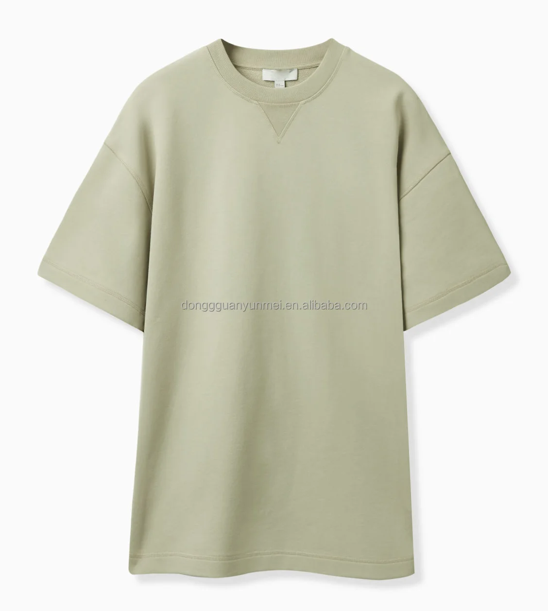 Boxy Fit Blank T-Shirt - 100% Organic Pima Cotton Tee