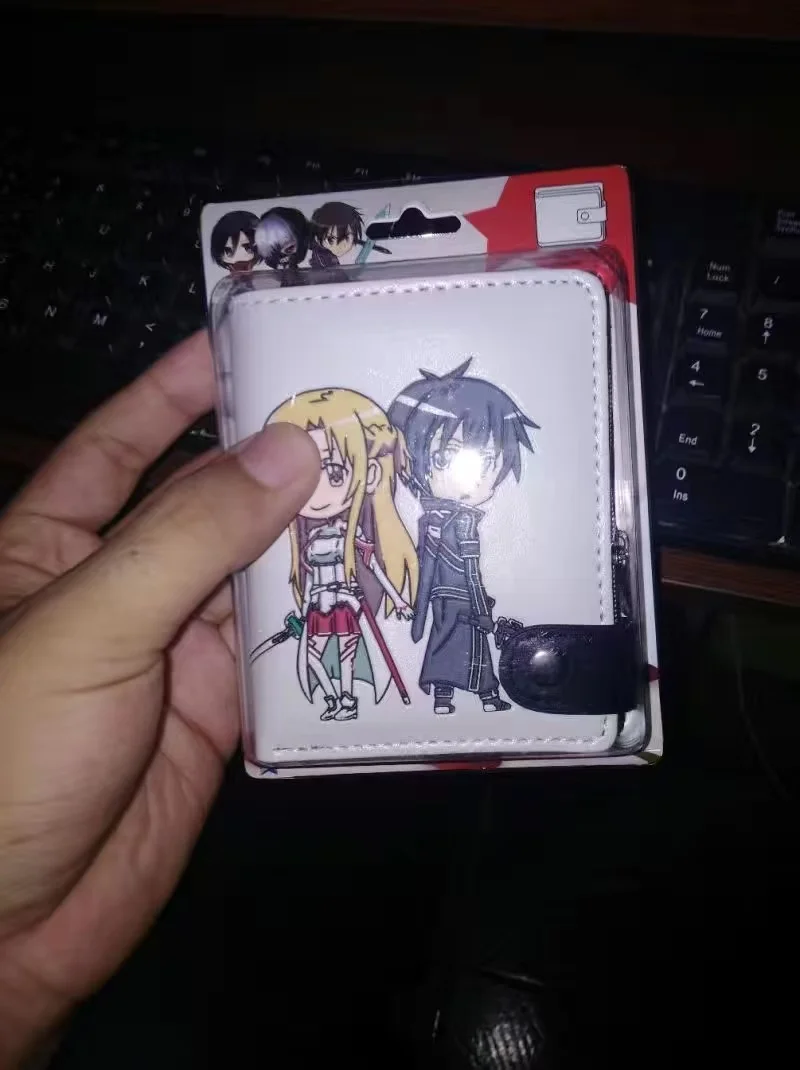 39 Style Cartoon Anime Kimetsu No Yaiba Short Leather Coin Purse Demon ...