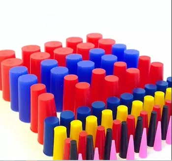 High Temp Silicone Rubber End And Tapered Stopper Plugs For Powder Coat ...