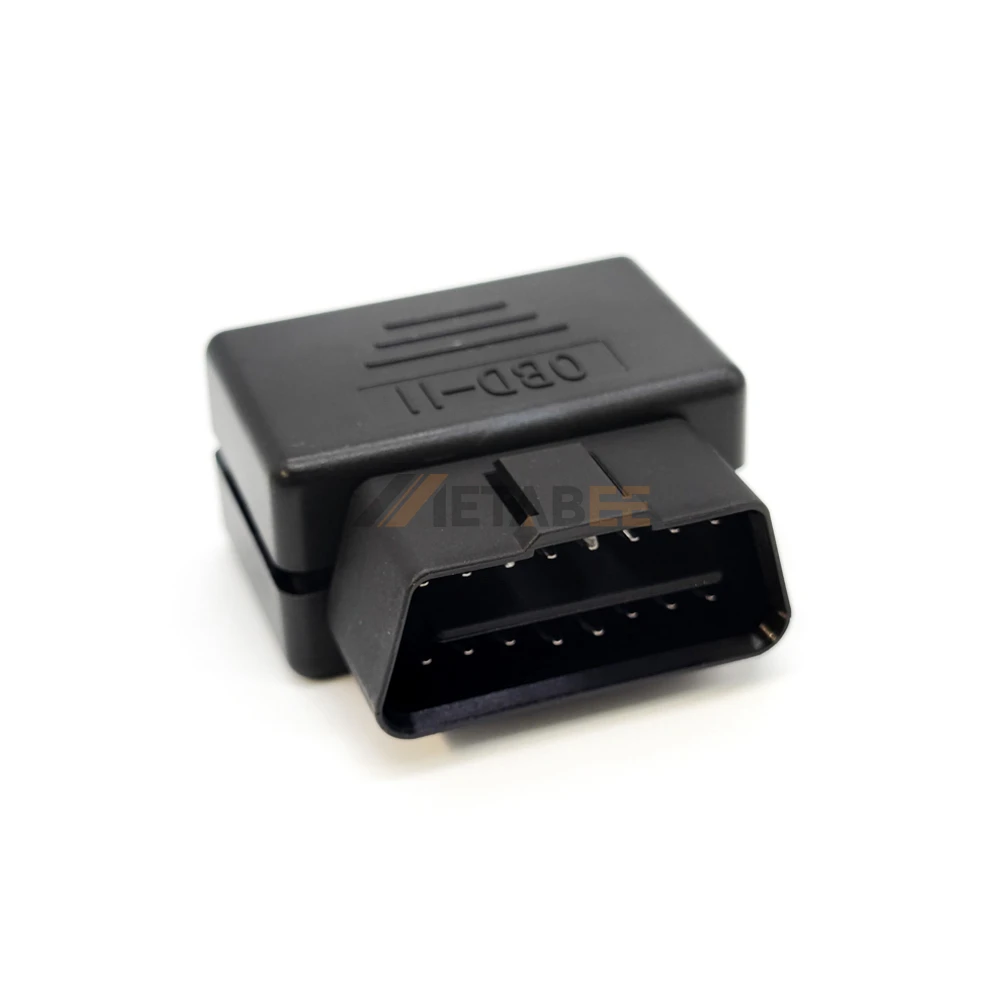 Automobile Obd2 Male Connector Obd Plug Assembled Shell Latch Lock No ...