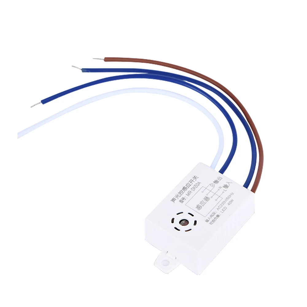 Hot Sale 220v Sound Control Sensor Module 40w Led Smart Light Sensor ...