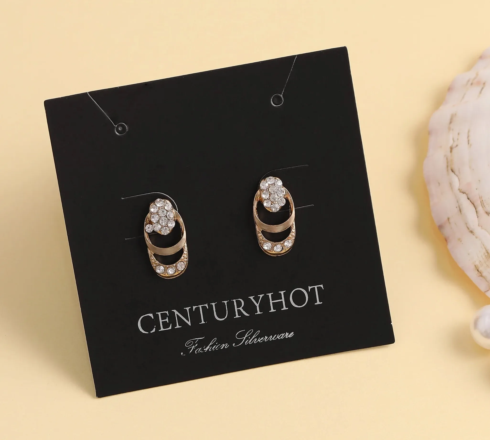 Customized Private Display Cards Embossed Packaging Paper Message ...