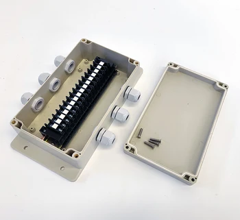 Pw154-tbr10a-16p 200 * 121 * 63 Mm Ip65 Outdoor Plastic Abs Electrical ...