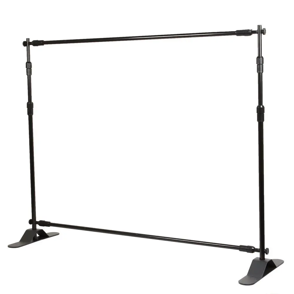 8x10 Ft Heavy Duty Backdrop Banner Stand for Professional Display