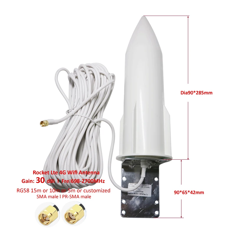 Outdoor Singal Booster Long Range Base Station Waterproof Omni 30dBi ...