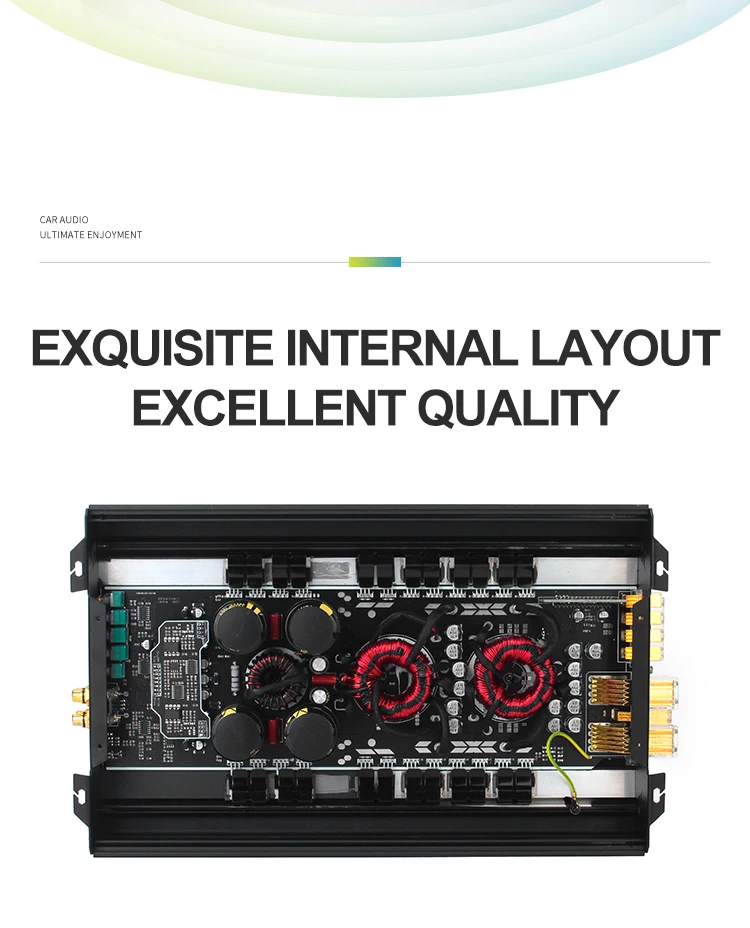 Power Amplifier 12v Class D Monoblock Digital Amp Car Power Amplifier 1 ...