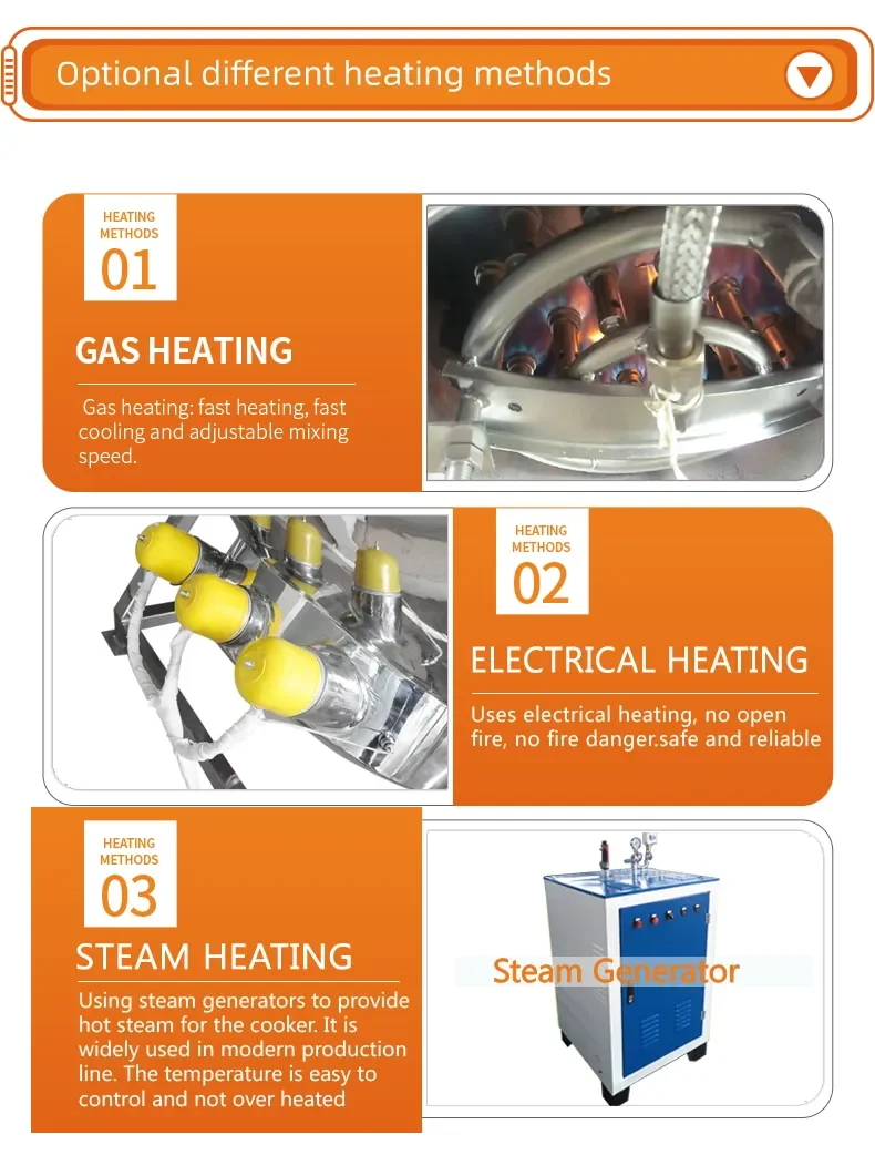 Industrial Gas Pressure Cooker 300l With Lifting Equipment - Buy ...