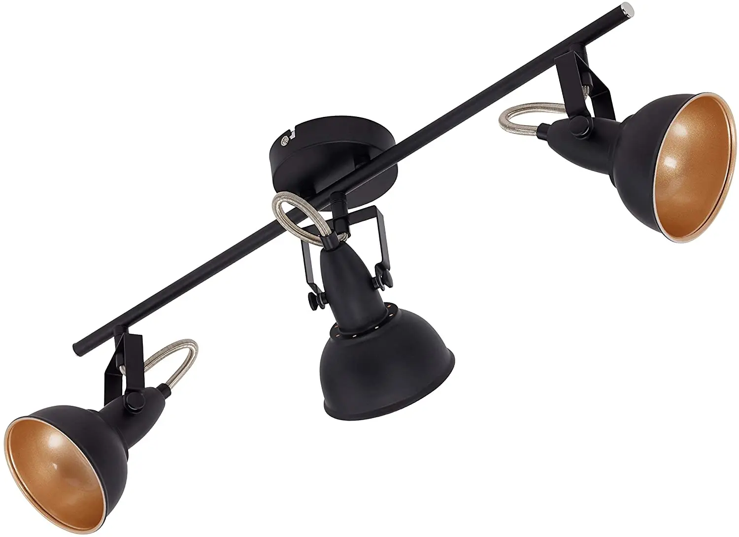 Modern Complete Track Lighting Kit - 360° Adjustable Vintage Track Lighting