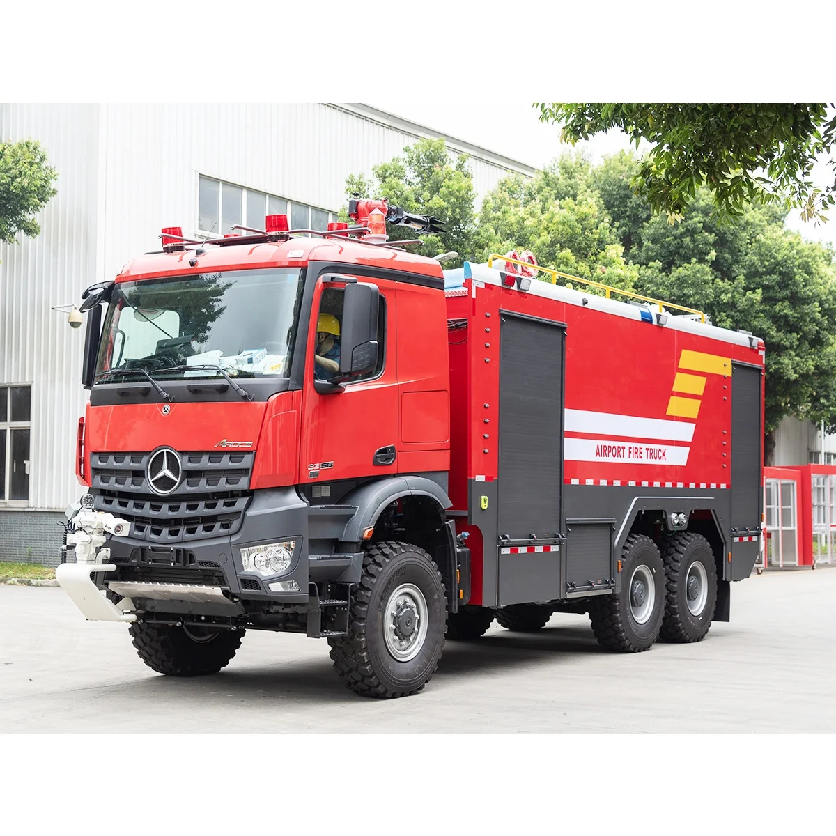 6x6 Airport Fire Fighting Truck ARFF Vehicle Fire Engine Price China ...