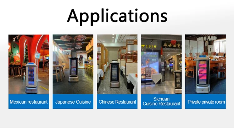 Autonomous Food Delivery Robot Waiter Robot Self Driving Food Delivery ...