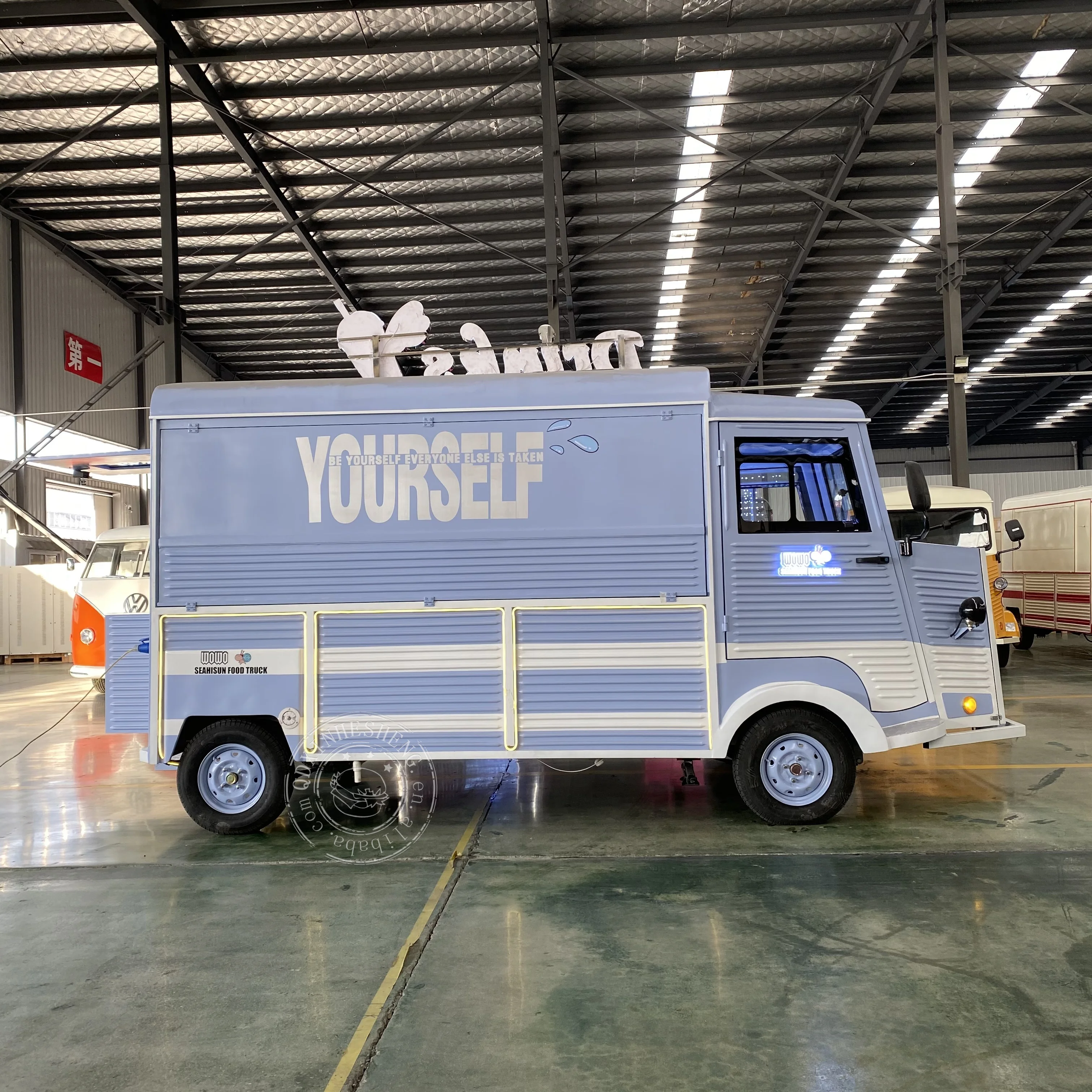 15ft Food Kiosk Outdoor Concession Trailer - Mobile Food Truck