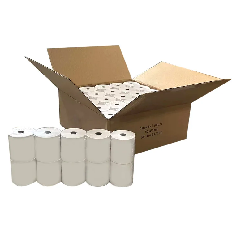 Customizable Bank Cash Register Rolls 80x80mm Thermal Paper - Buy 80mm ...
